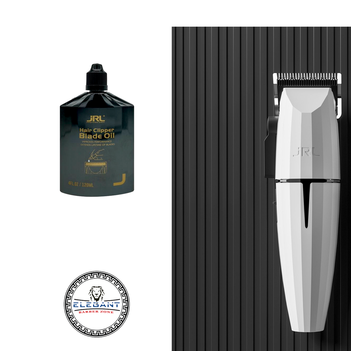 JRL ONYX Clipper white in stock – Elegant Barber Zone