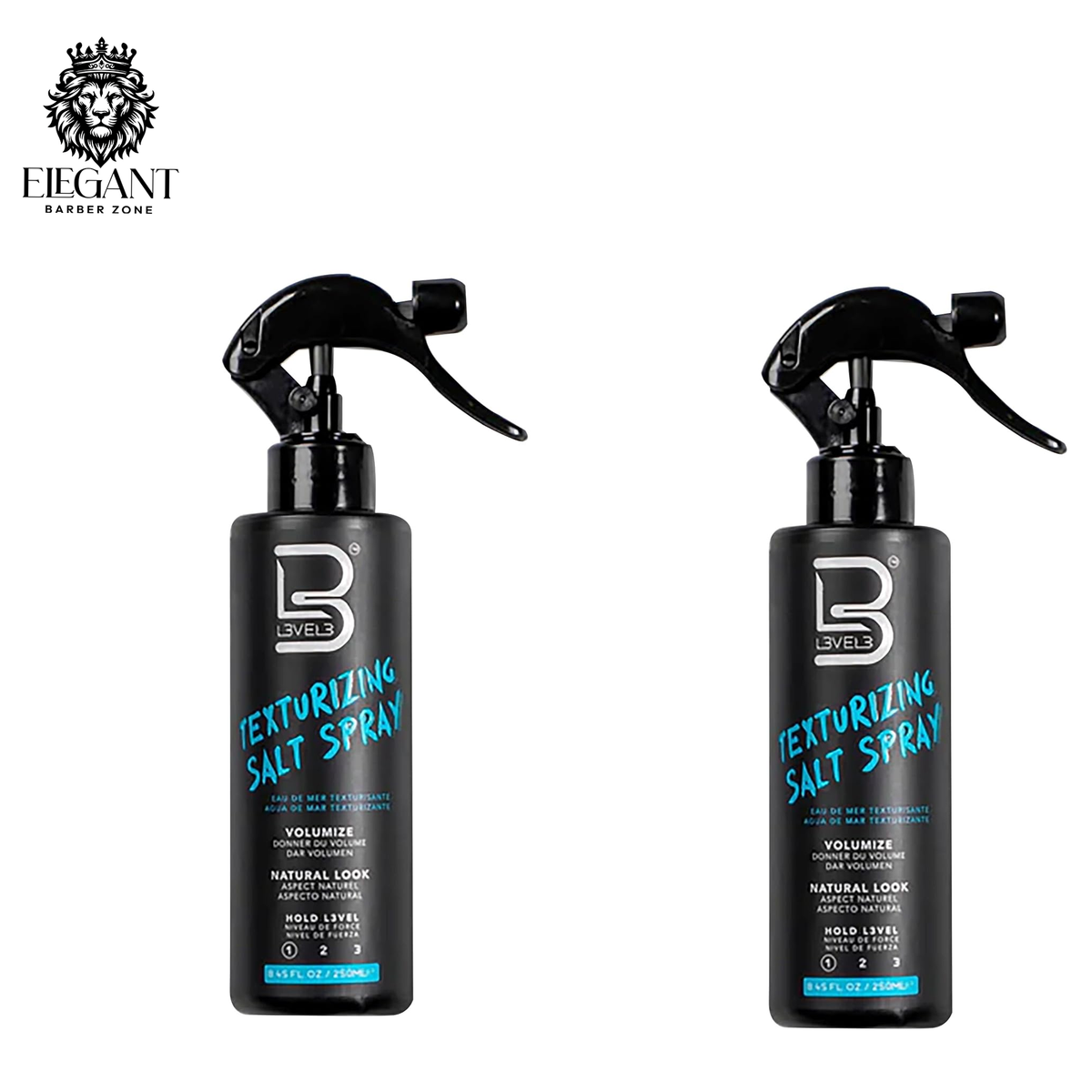 L3 Level 3 Sea Salt Texturizing Spray-2 pcs – Elegant Barber Zone