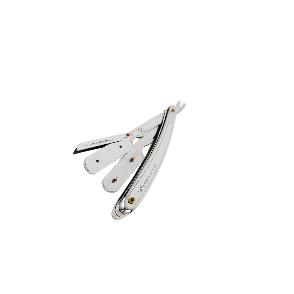 Parker SR1 Barber Straight Razor silver – Elegant Barber Zone