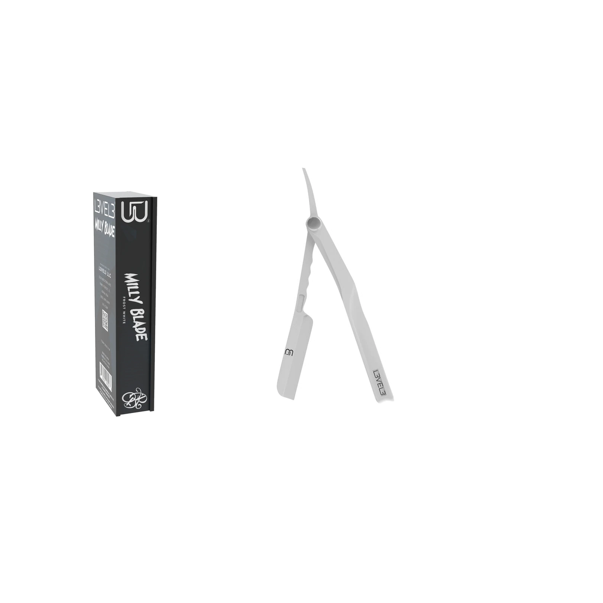 L3VEL3 Milly Clutch Razor Holder white – Elegant Barber Zone